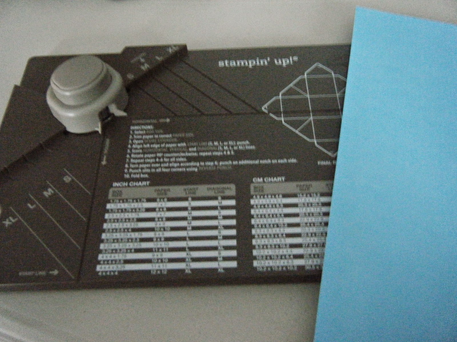She's a Sassy Lady: Gift Box made with the Stampin' Up Punch Board
