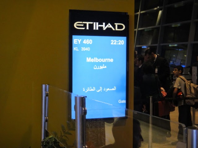 Etihad First Class - Abu Dhabi to Melbourne on the B777-300ER (EY460)
