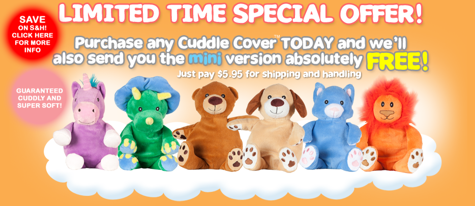 Maria's Space: We Love Cuddle Covers