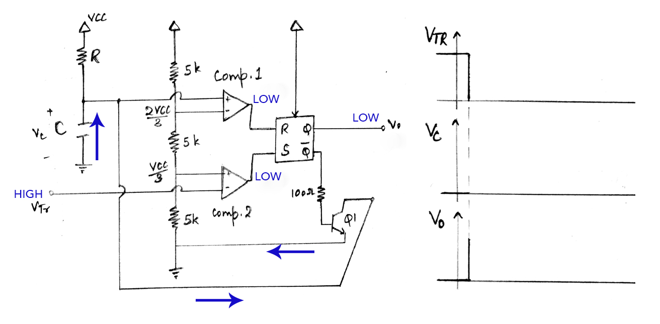 ElectroTuts: 555 Timer IC | Monostable Mode
