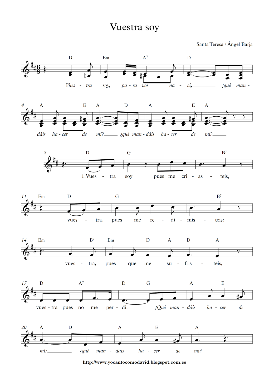 Yo canto como David: 2017