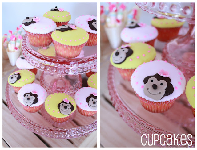 Blissfully Sweet: Olivia & Elan's 1st Monkey Birthday Cake & Dessert Table