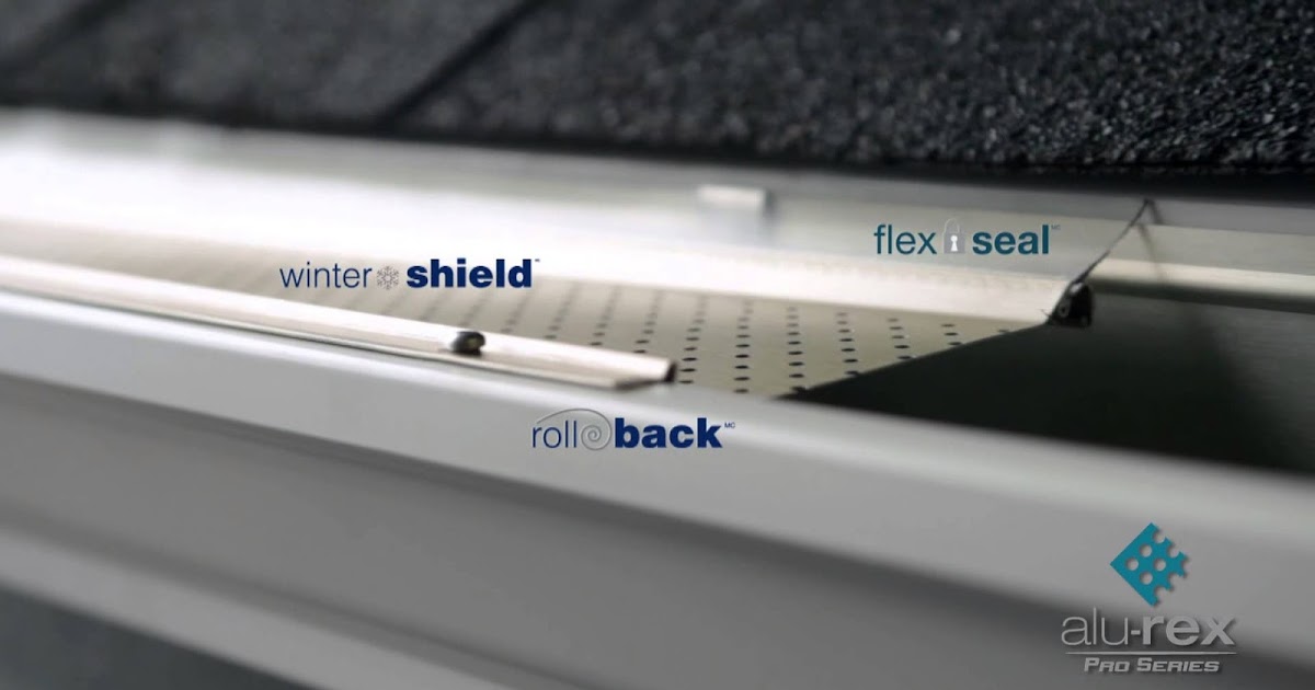 The Eavestrough Company: Alu-Rex T-Rex and Gutter Clean vs. Alu-Rex ...