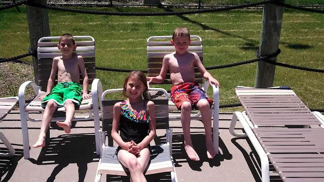 Mrs. Simon's 2nd Grade Class: All School Swimming Field Trip