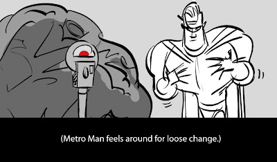 The Animation Woodpile: Metro Man Day Pt. 2/3 (MegaMind) 2009
