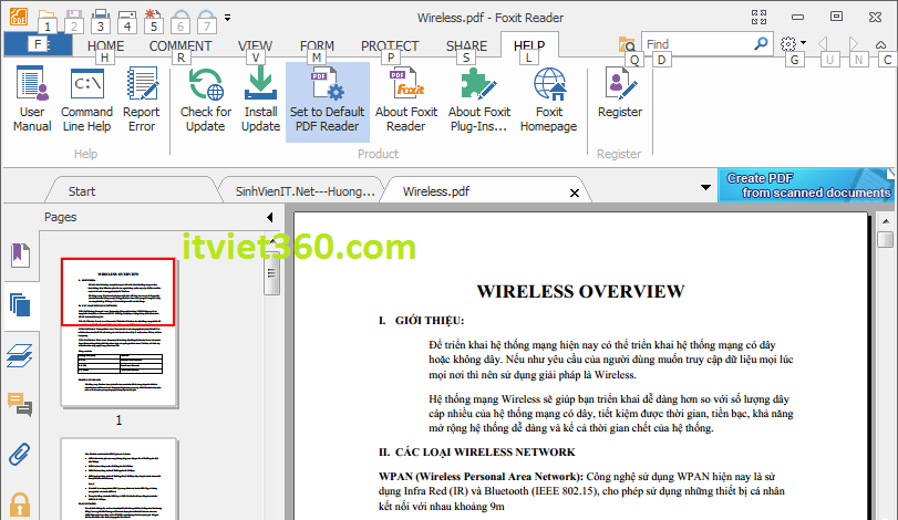 Download phần mềm đọc file PDF - tải Foxit Reader 6 full