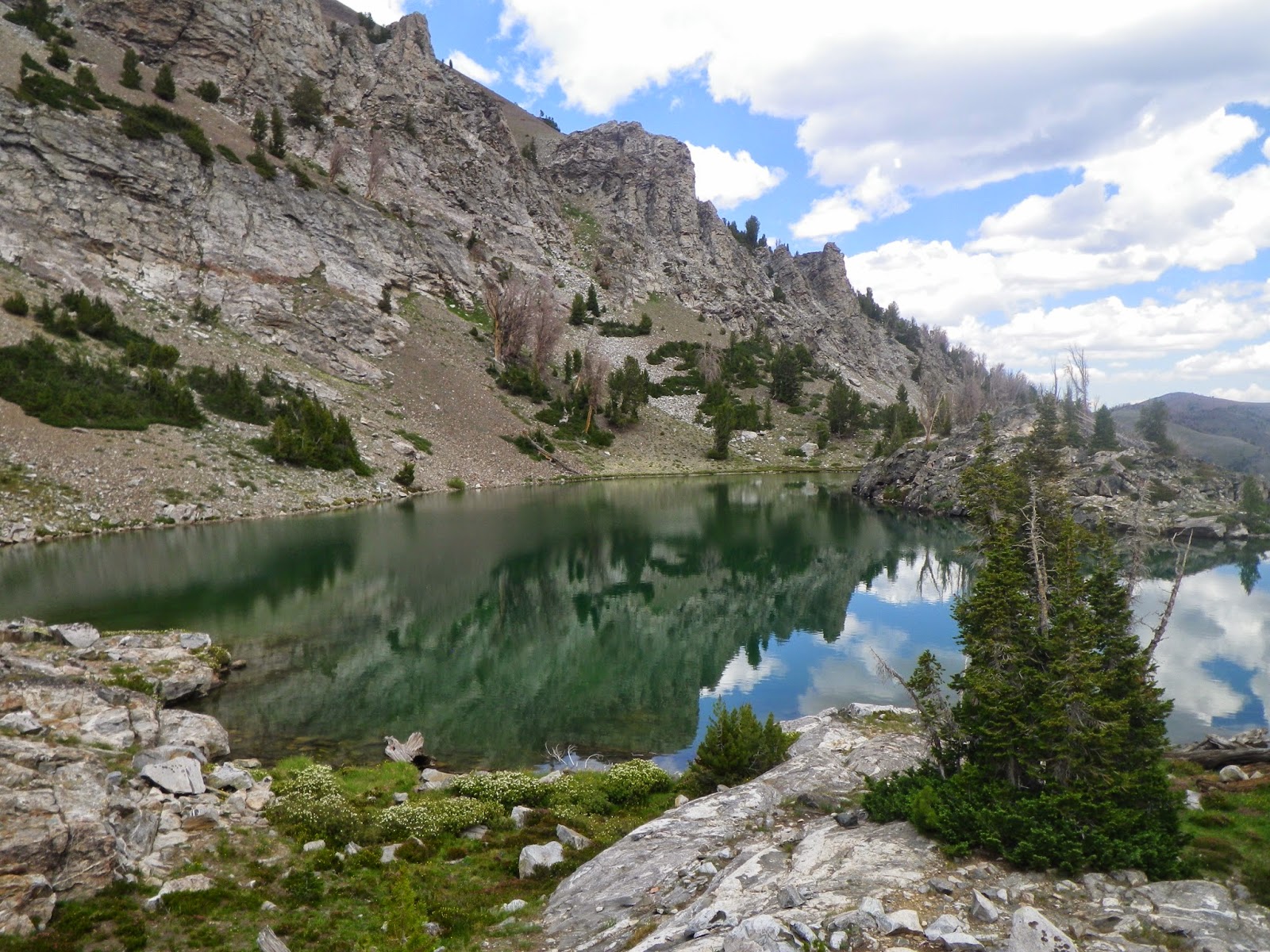Backcountry Lakes: Boulder Lake: I Keep Myself So Lifted I Am ...