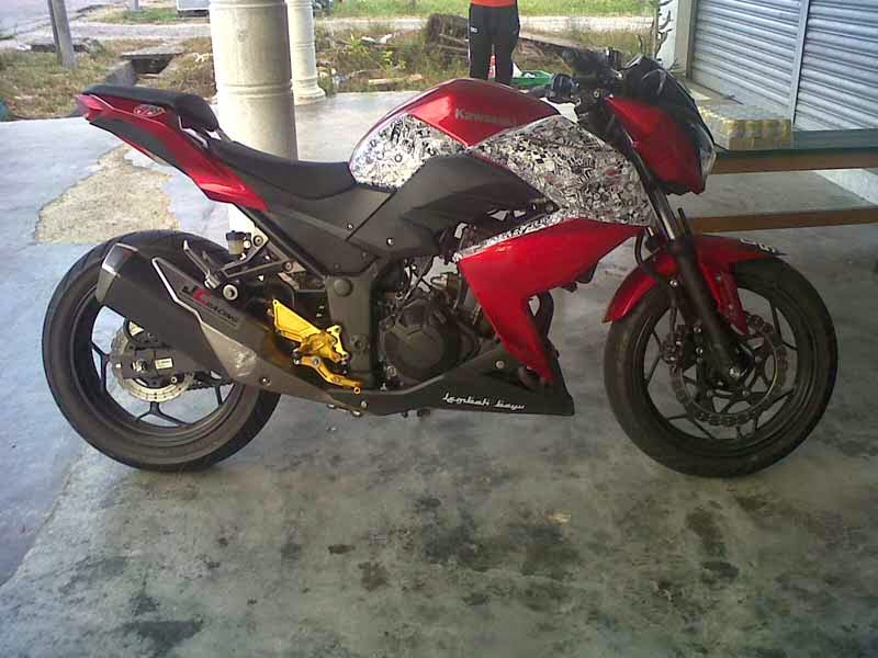 Modifikasi Motor Sport Kawasaki Z250 Terbaru