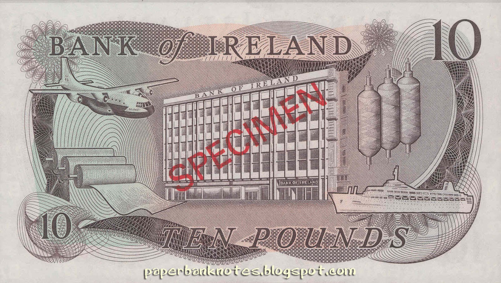 europe: Northern Ireland, Bank of Ireland - 1978 Franklin Mint ...