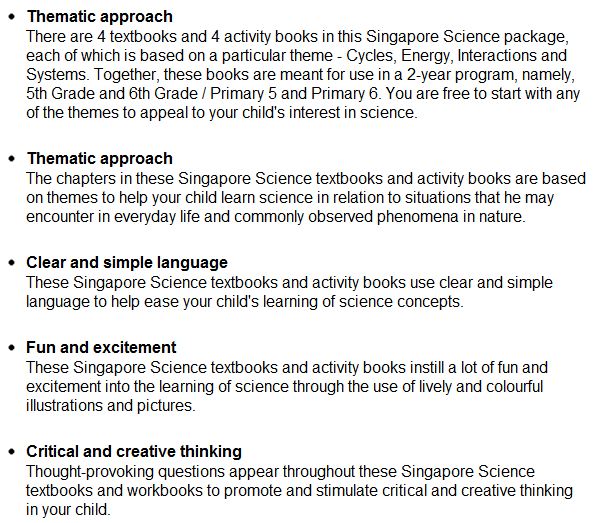 Reading and Learning Resources: P5/P6 Science
