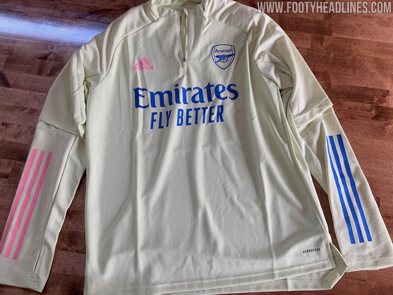 'Yellow Tint' Arsenal 20-21 Training Kit + Pre-Match Shirt Revealed ...