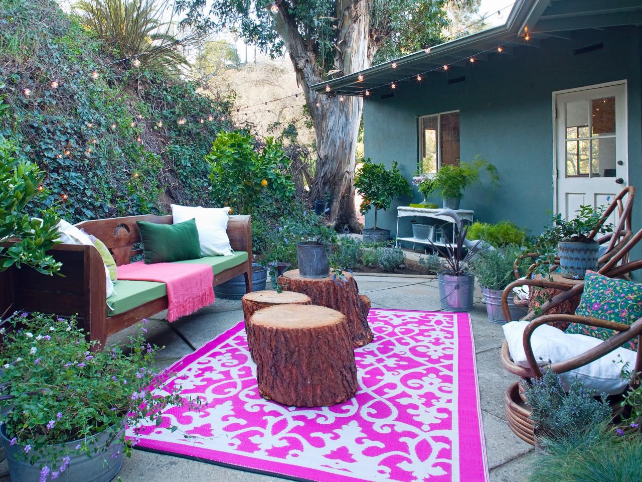 7 Drool Worthy Bohemian Style Patios You'll Love! - Little Vintage Cottage