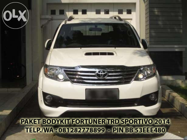 Body Kit Fortuner TRD Sportivo untuk Grand New Fortuner TRD Sportivo ...