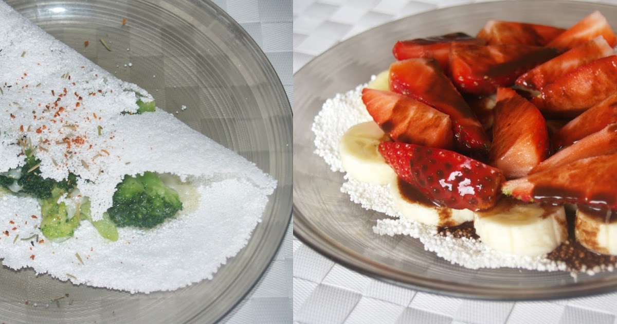 TAPIOCA: RECHEIOS VEGAN (DOCE E SALGADO) / Balta Blogue