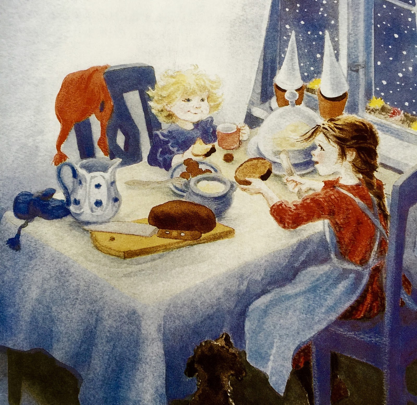 ALL ABOUT ART: Sketches of the week, Ilon Wikland and angels.