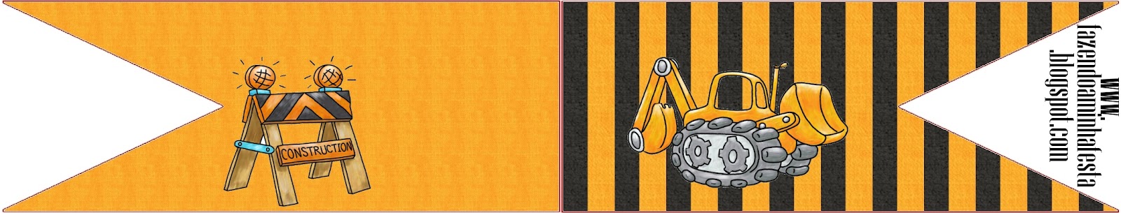 Construction Themed Party: Free Party Printables. - Oh My Fiesta! in ...