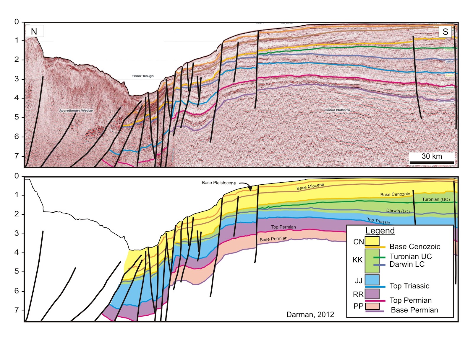 Seismic Atlas of SE Asian Basins: Timor Sea