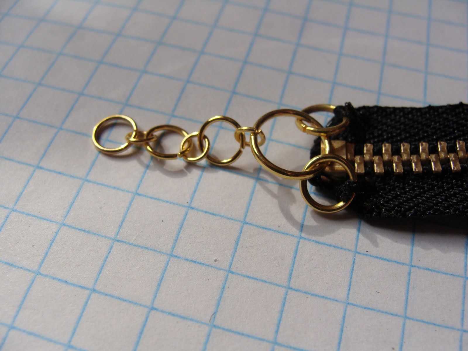 To The Nines...: Cute but Edgy Zipper Bracelet Tutorial!