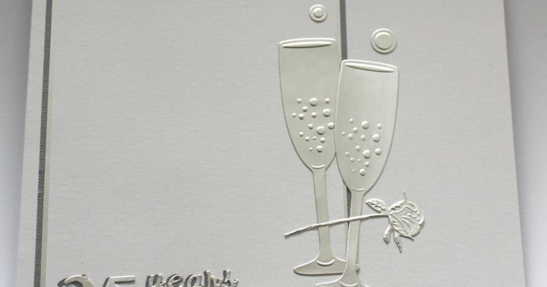 Papercraft by Carole!: Silver Anniversary!!