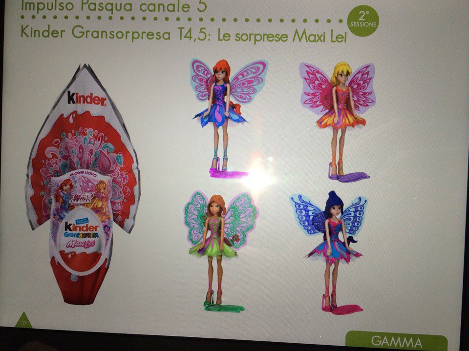 Kinder Maxi Sorpresa de las Winx Butterflix!! | Winx Club Loly