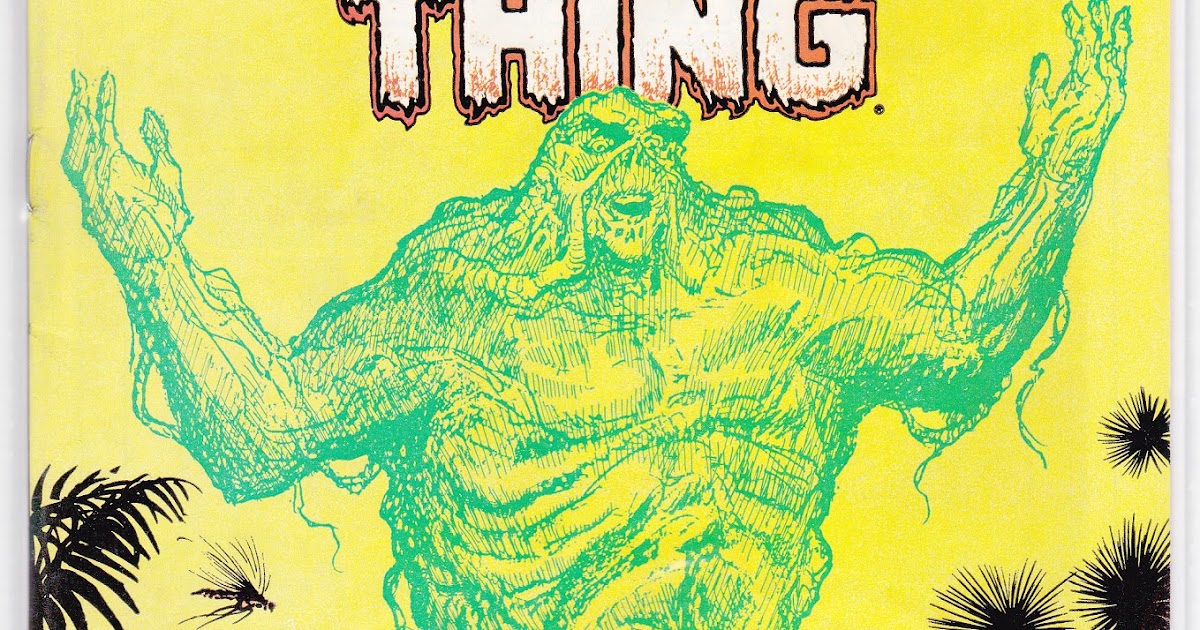 Let Your Geek Show: Classic Comic Book Cover of the Week: Swamp Thing ...