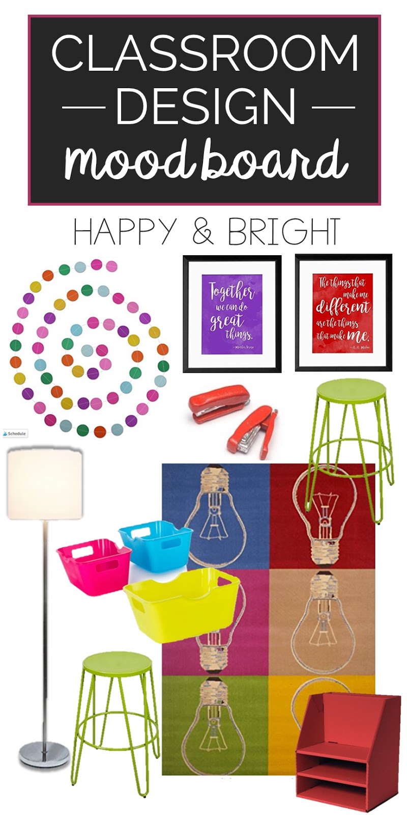 Brain Waves Instruction: Bright and Bold Classroom Decor Ideas