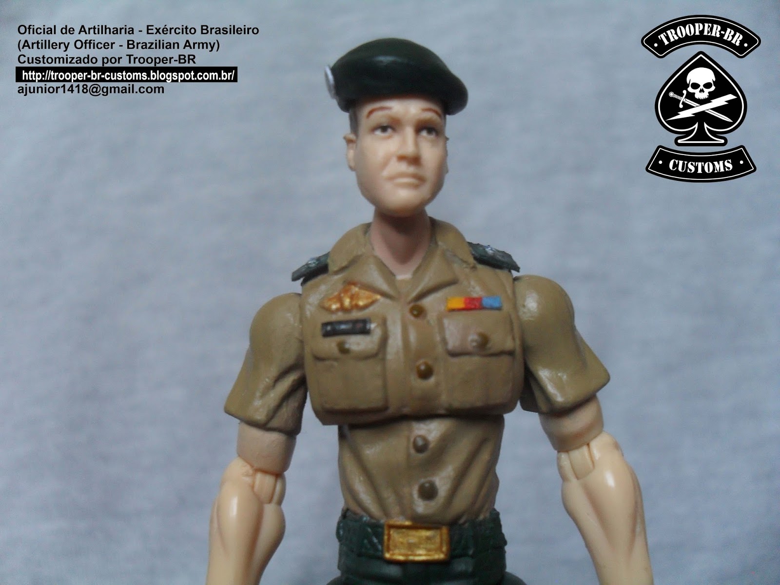 Gi joe Custom Action Figures: 2º Ten. de Artilharia (Exército ...