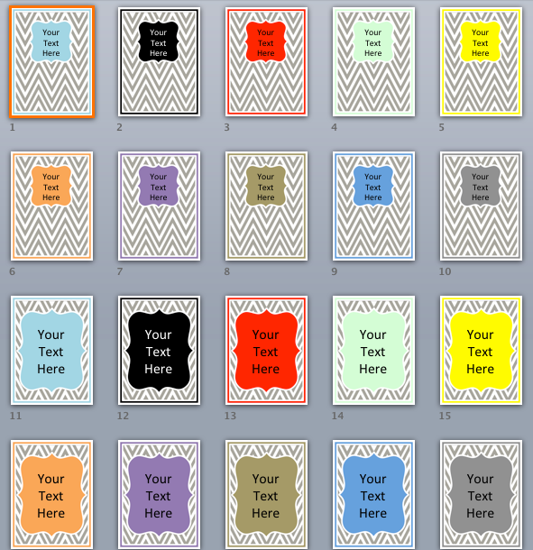 Fourth Grade Lab: Labels