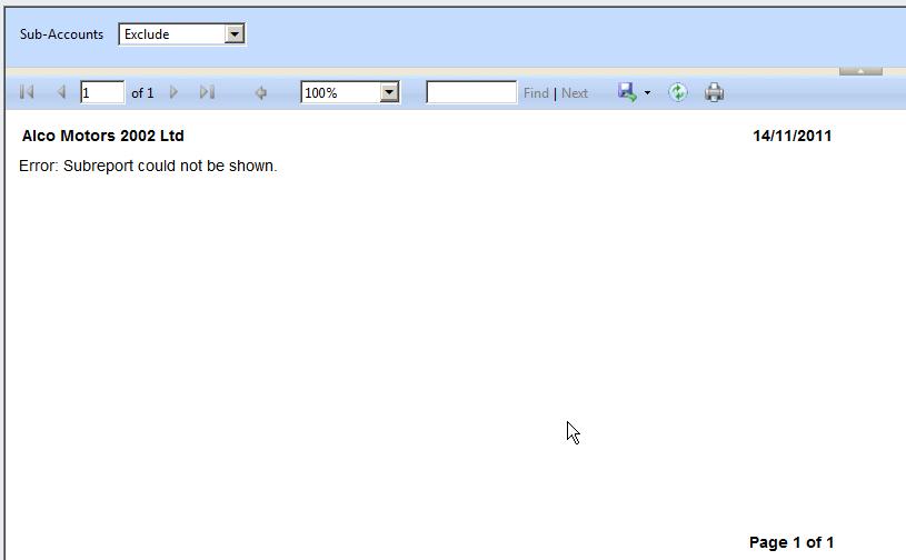 Kelvin S Blog Resolving Error Subreport Could Not Be Displayed In Crm 2011