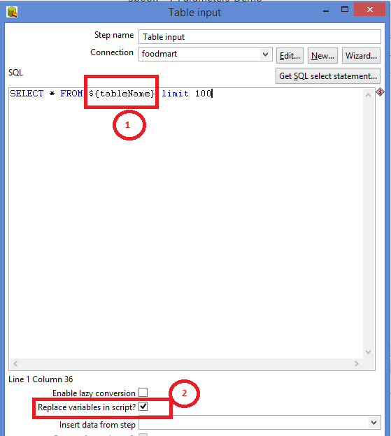 Teachers Kettle Pass Parameters From Job To Transformation In Pdi Retrieve Data From Table By