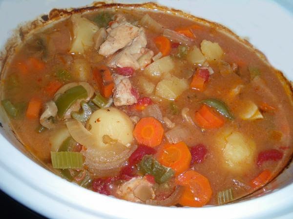 Colorful Chicken Stew Recipe | Great Meals. Dessert And Cake Recipes.