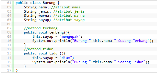 Konsep Pemrograman Berorientasi Object dan Java