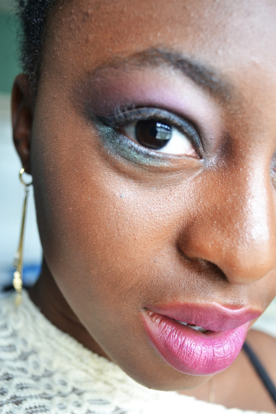 TheUnique28: Electric Blue Makeup Look