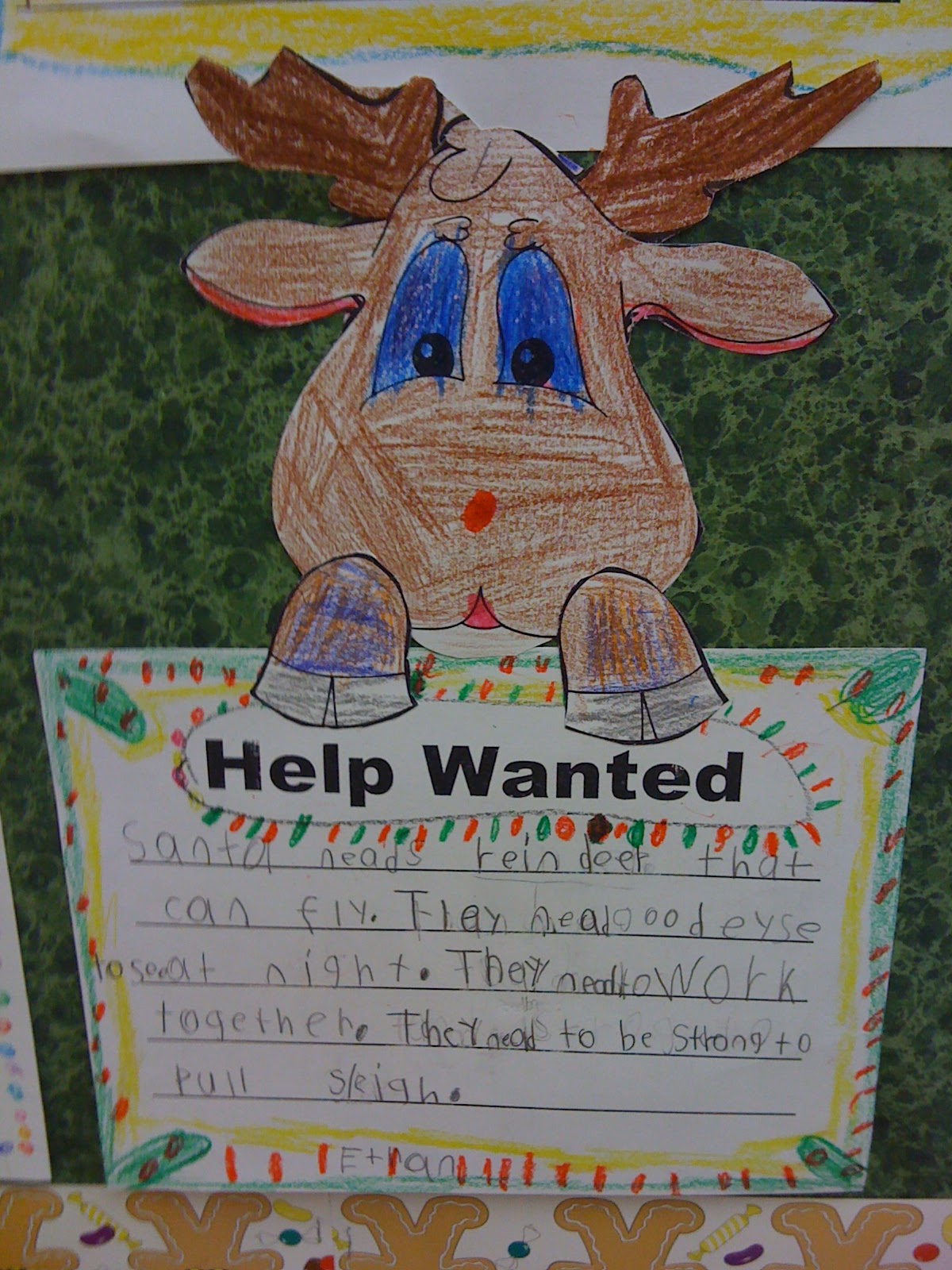 Ms.M's Blog: Reindeer Wanted!
