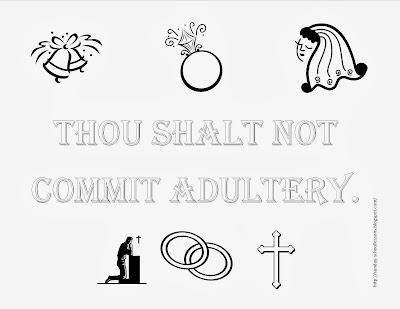 10 Commandments Coloring Page - Numbers Seven and Eight ~ Sunday School ...