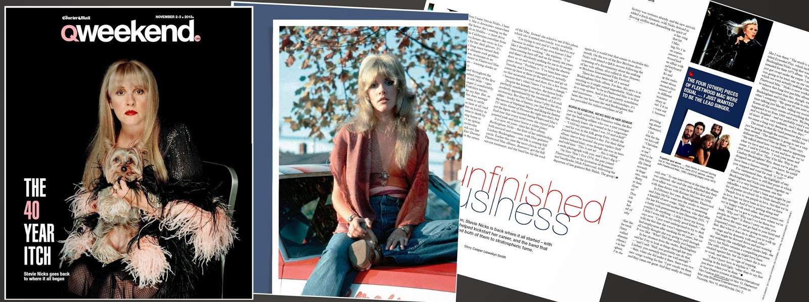 Fleetwood Mac News: "The 40 Year Itch" Stevie Nicks on the cover of ...