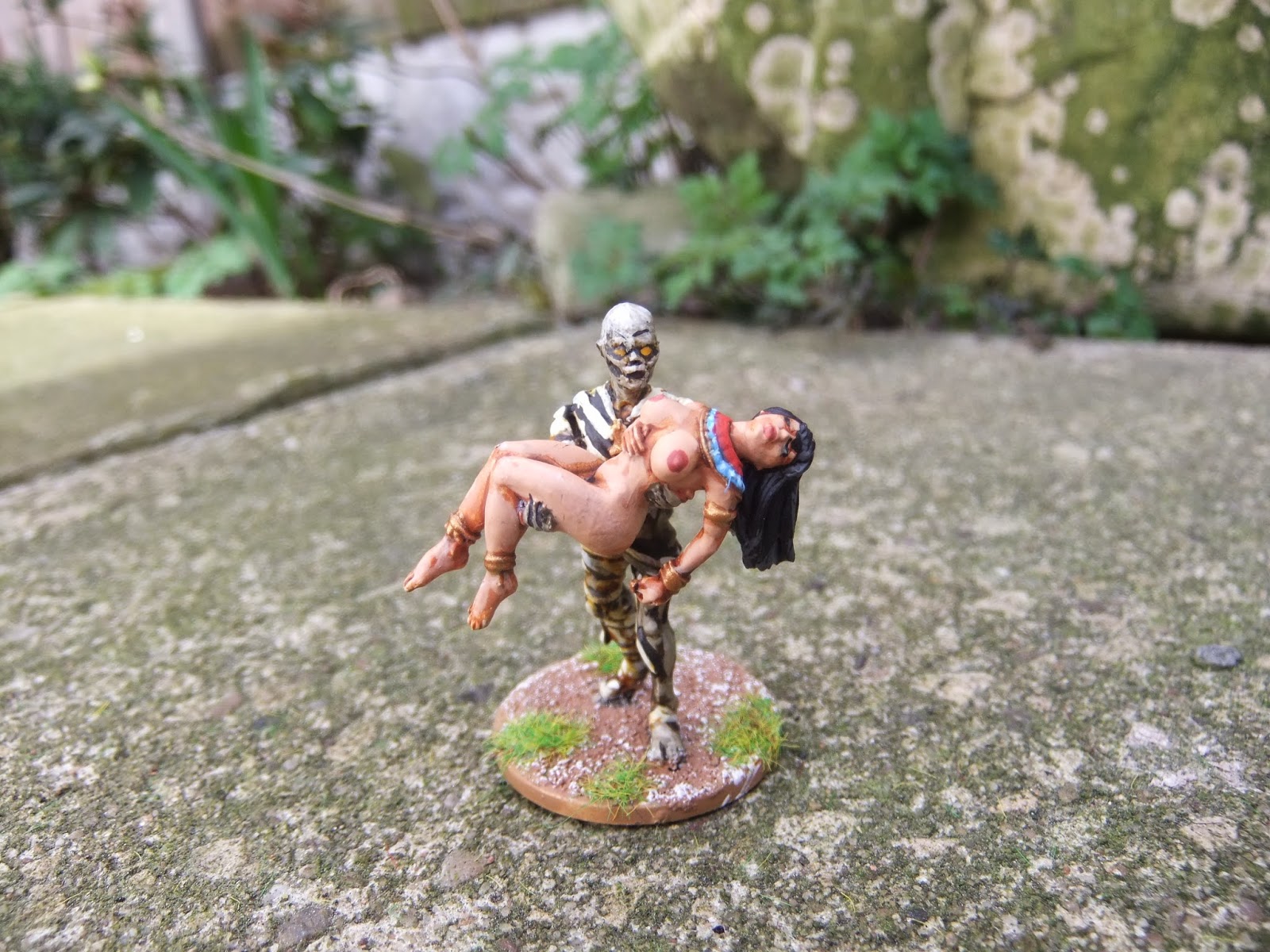 [TMP] "Tomb raiders, Mummy, Ahoggya and some BIF painted" Topic