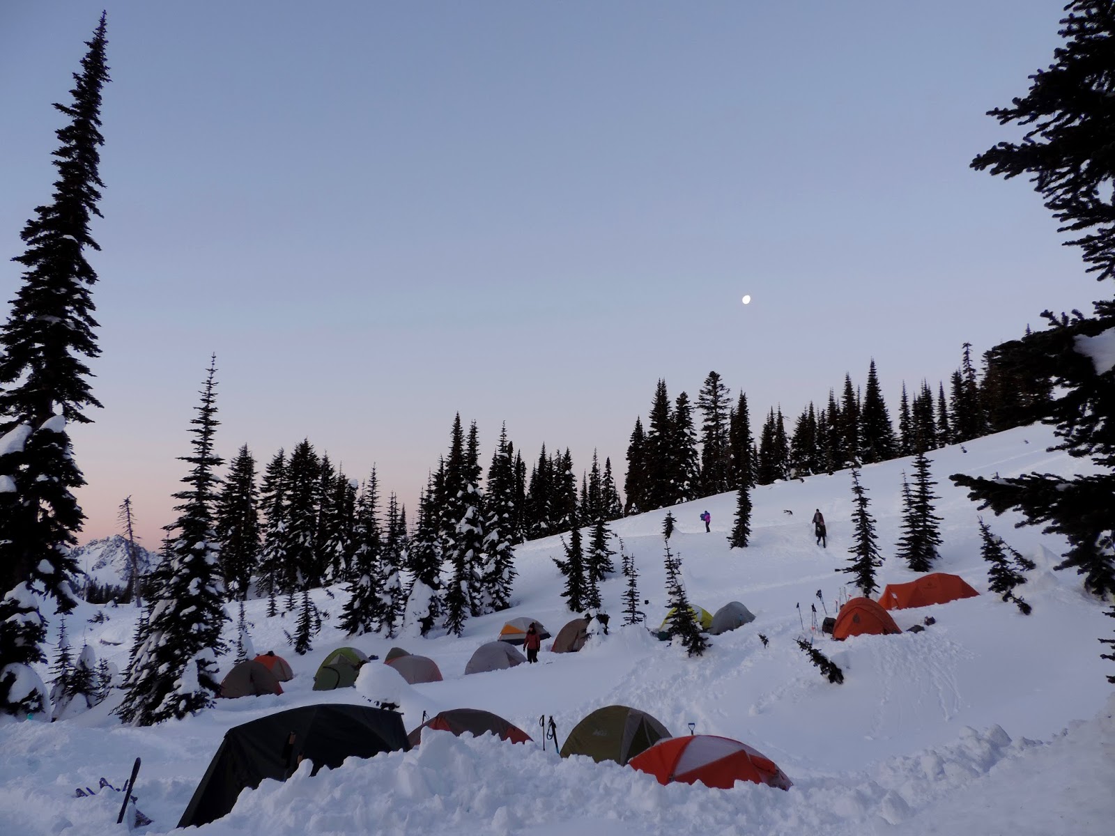 Doris the Explorist: Snow Camping 101 - Mt. Rainier Edition