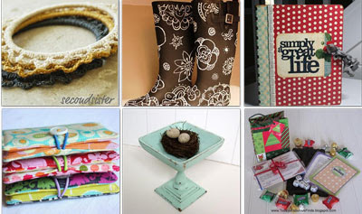 Today's Fabulous Finds: Featuring: Homemade Gift Tutorials