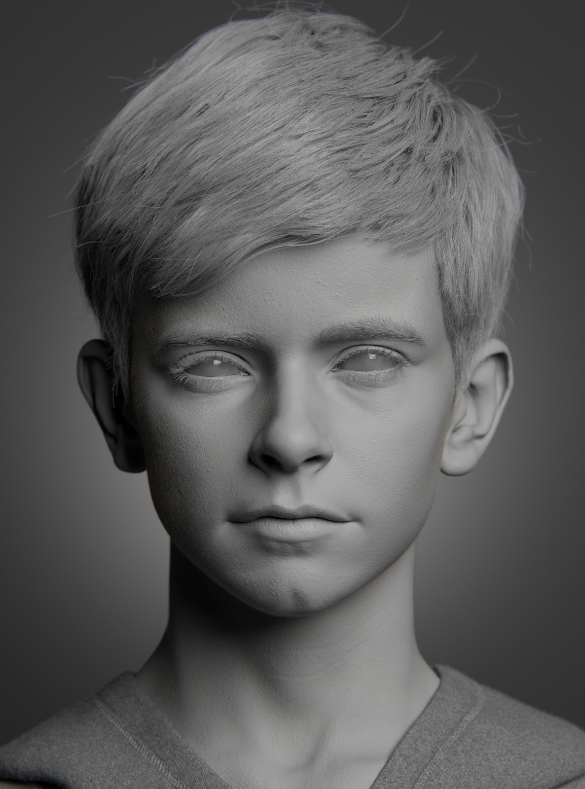 The CGI Portrait of Victor | Computer Graphics Daily News