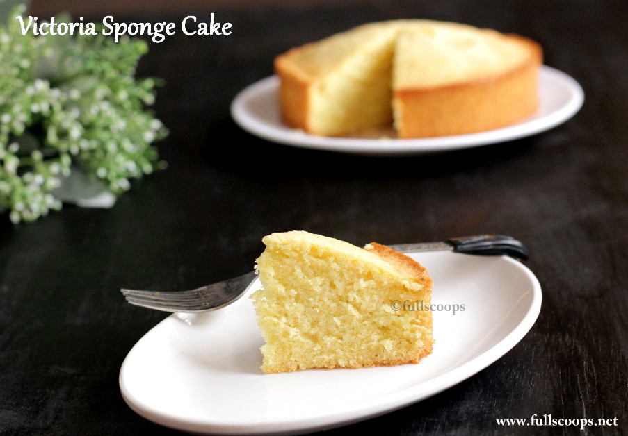 Victoria Sponge Cake ~ Full Scoops - A food blog with easy,simple ...