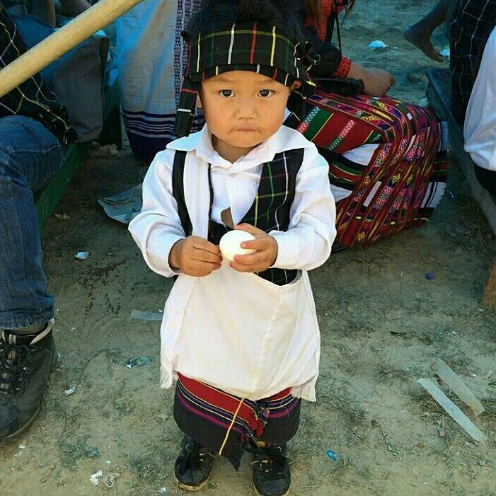 Kan Nopang/Naupang Mizo Thuam Nen : Mizo kids in Mizo Traditional Dress ...