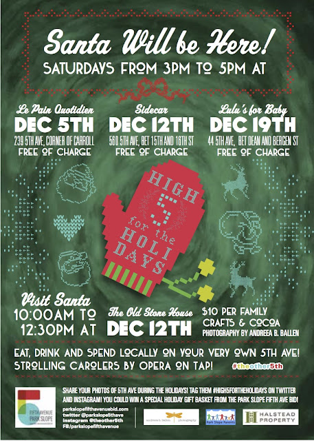 All About Fifth: Reminder: Santa Comes to 5th