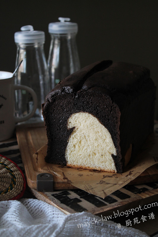 厨苑食谱: 黑钻吐司 【Black Diamond Toast】