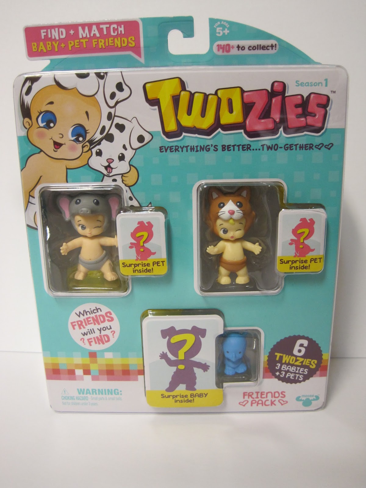 Never Grow Up: A Mom's Guide to Dolls and More: Moose Toys "Twozies" Review