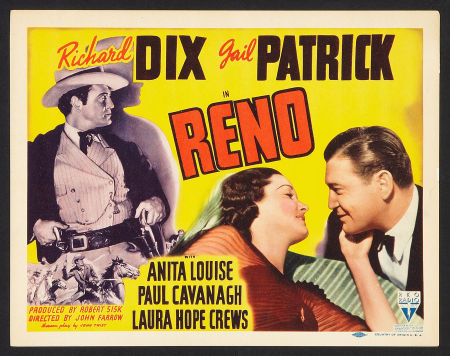 Laura's Miscellaneous Musings: Tonight's Movie: Reno (1939) - A Warner ...