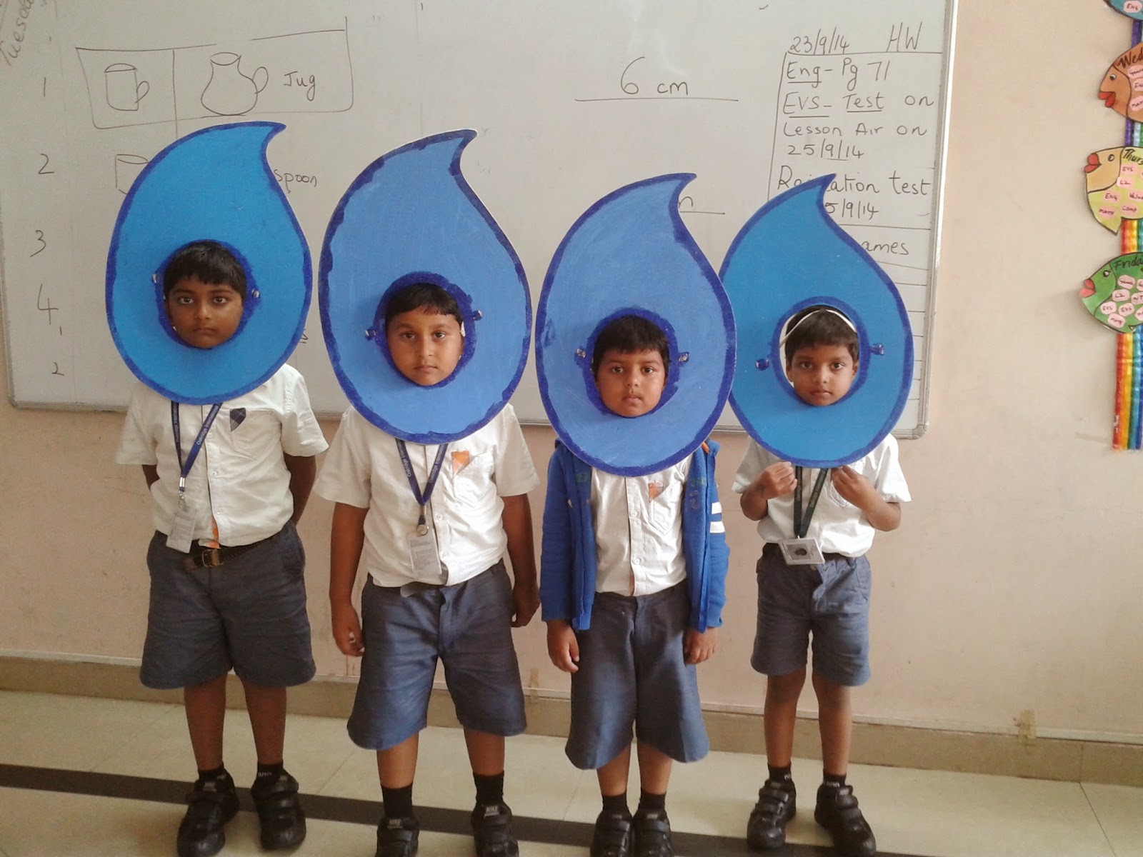Oakridge Day & Residential Campus, Visakhapatnam: Water Drop Activity