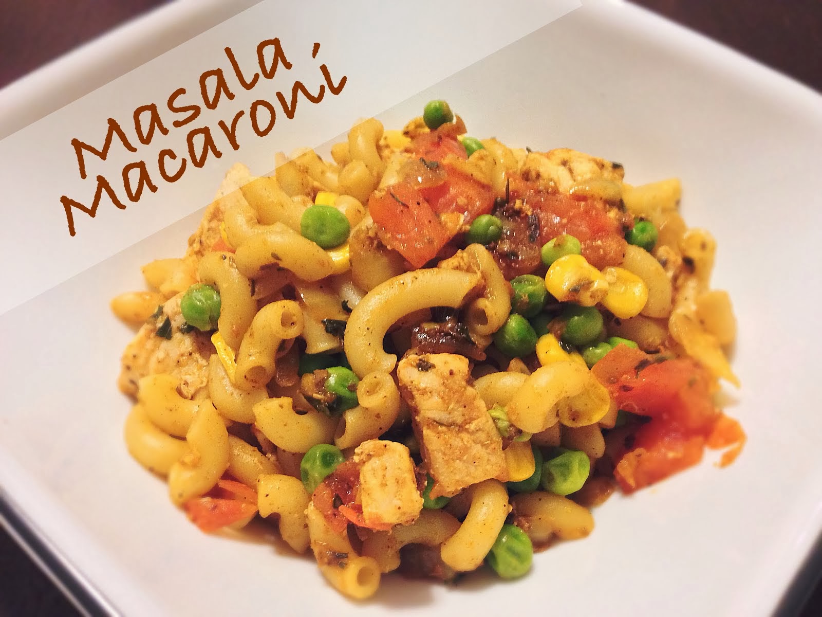 3D Dinners: Masala Macaroni