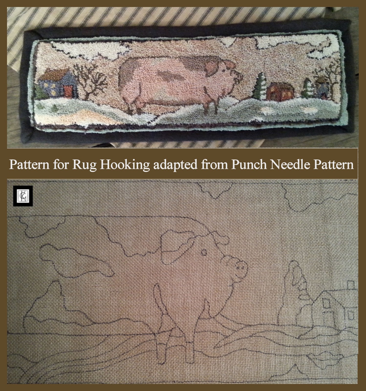 BRIAR COTTAGE STUDIO: Pig / Winter