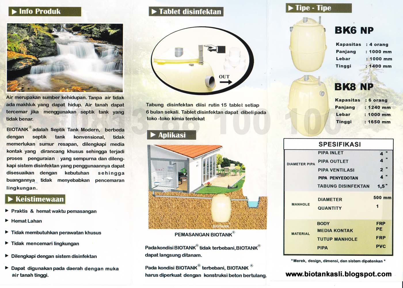 SEPTIC TANK BIOTECH, STP BIOTECH, IPAL BIOTECH, BIOTANK, BIOFILTER ...